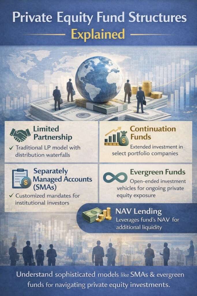 Private Equity Fund Structures Explained: LPs, SMAs, Evergreen Funds & More